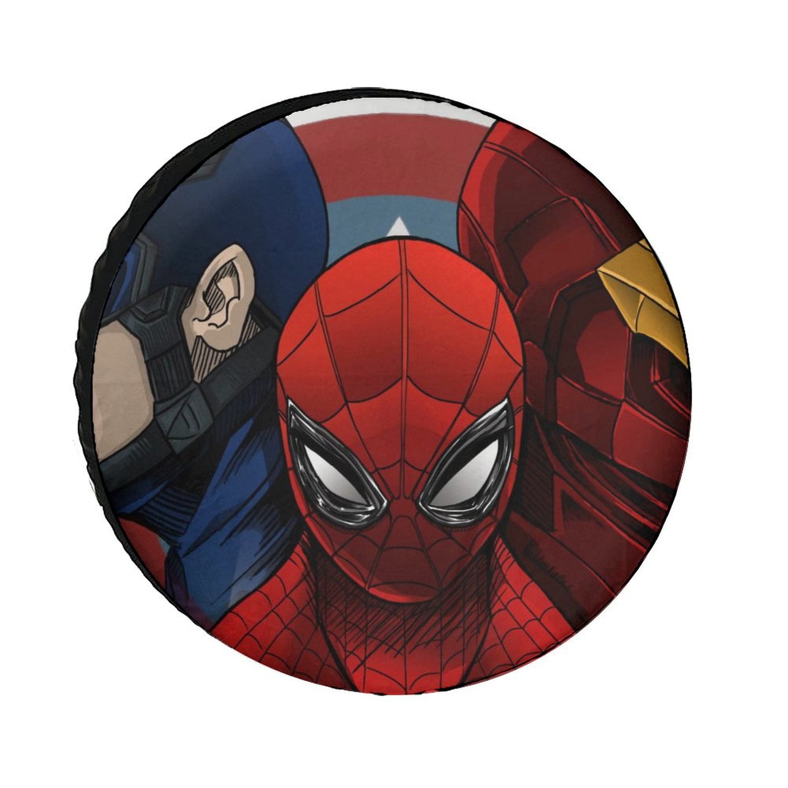Spider-Man I Love You Guys Waterproof Oxford Tire Covers, Spare Wheel ...