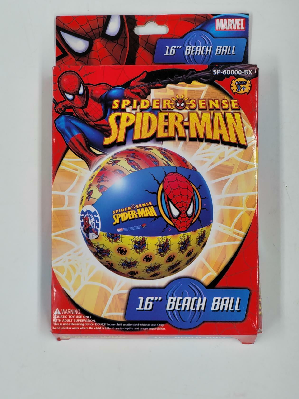 Spider-Man Inflatable Beach Ball 16" - Walmart.com