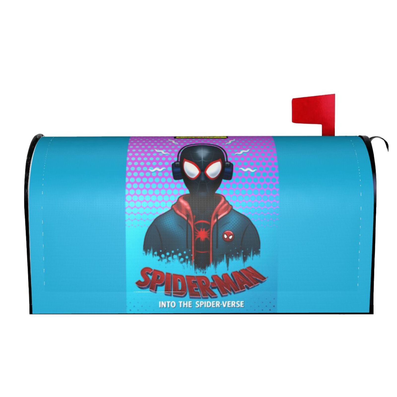 Spider-Man Into The Spider-Verse Cartoon Character Mailbox Cover ...