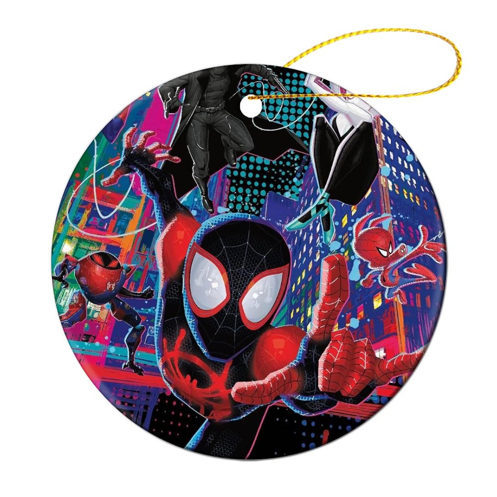Spider-Man - Into The Spider Verse Christmas Ornament,Farmhouse ...