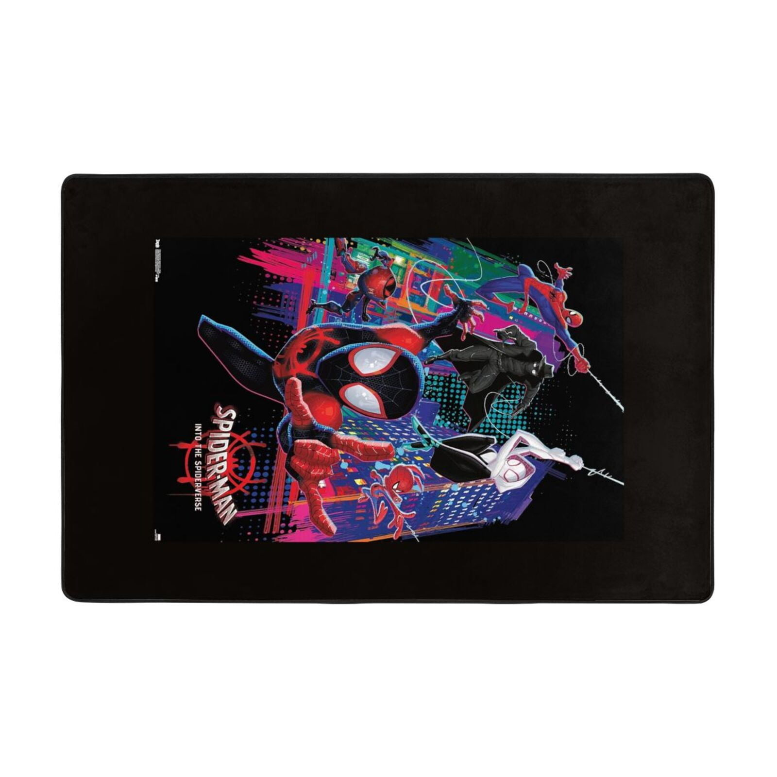 Spider-Man - Into The Spider-Verse Gamer Rug Room Non-Slip Gaming Rug ...