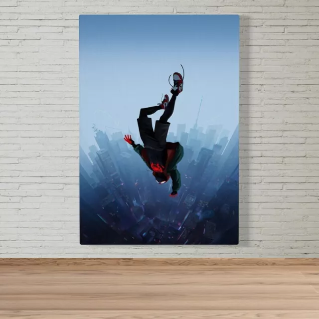 Spider-Man Into The Spider Verse Wall Art NO FRAMED POSTER, Home Decor ...