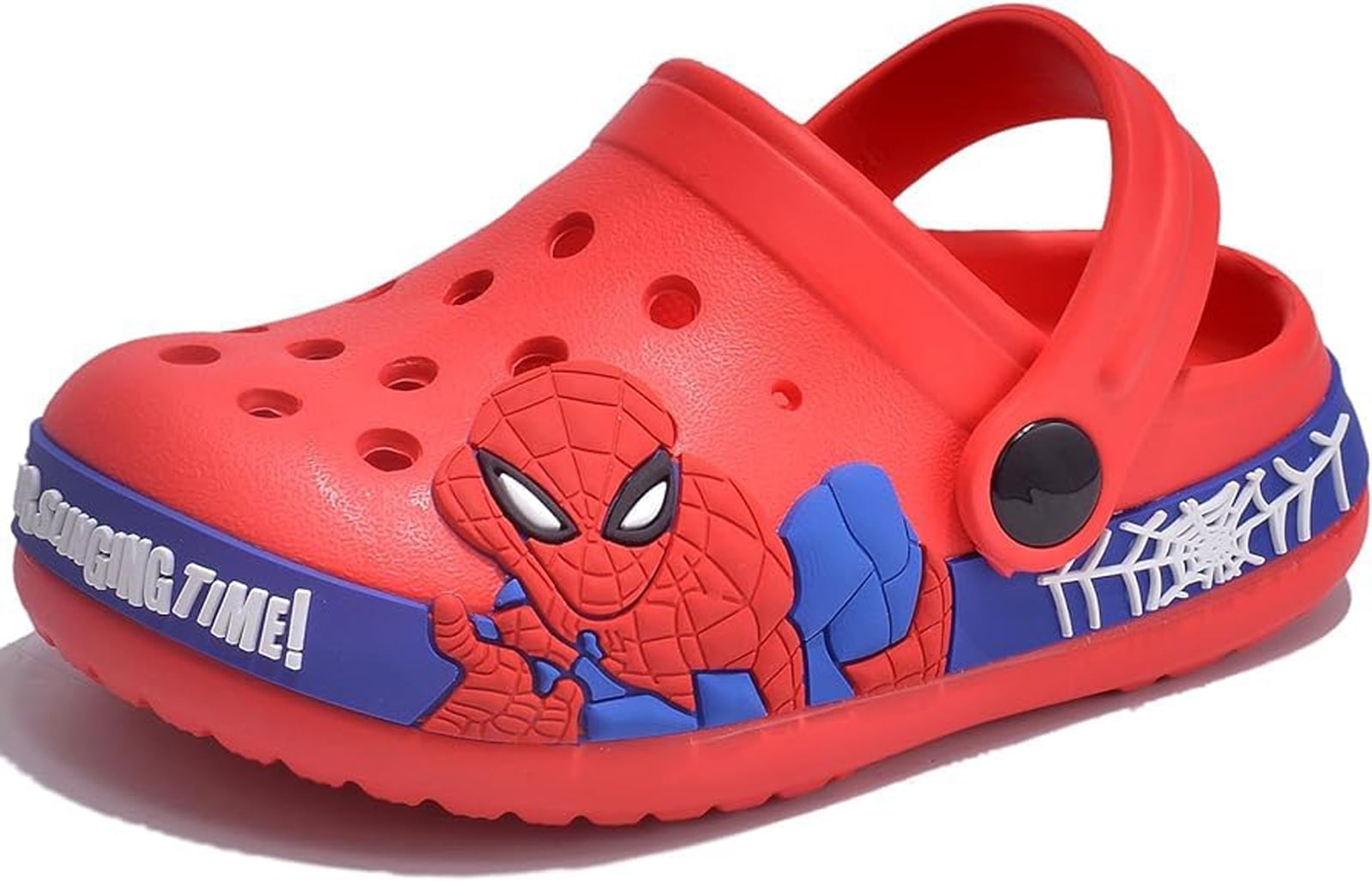 Spider Man Kid's Classic EVA Garden Clogs Slip on Water Shoes Slides ...