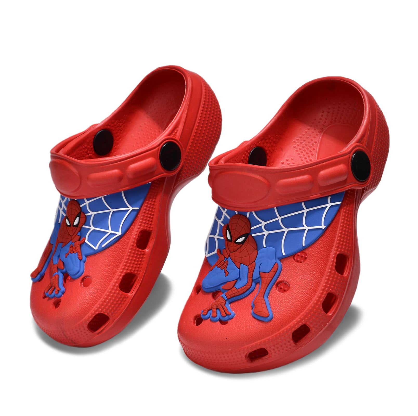 Spider Man Kid's Classic EVA Garden Clogs Slip on Water Shoes Slides ...