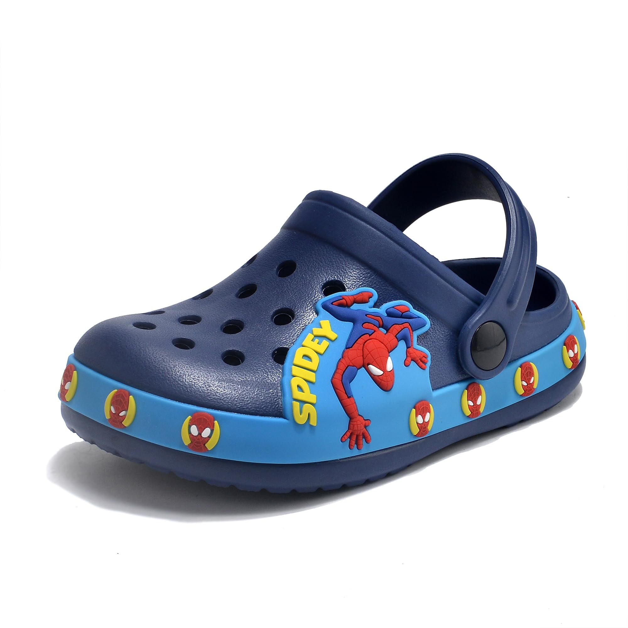 Spider Man Kid's Classic EVA Garden Clogs Slip on Water Shoes Slides ...