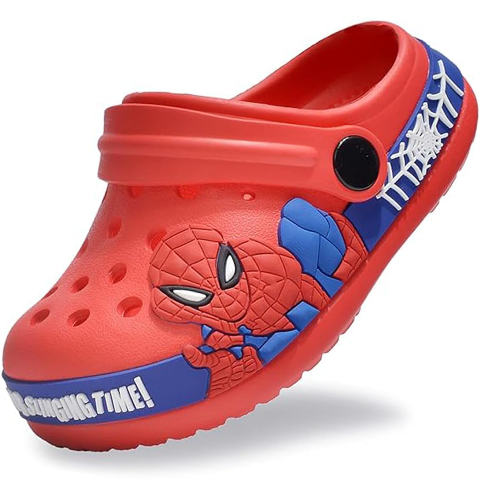 Spider-Man Kids Boys Clogs Cute Cartoon Garden Shoes Slip On Water ...
