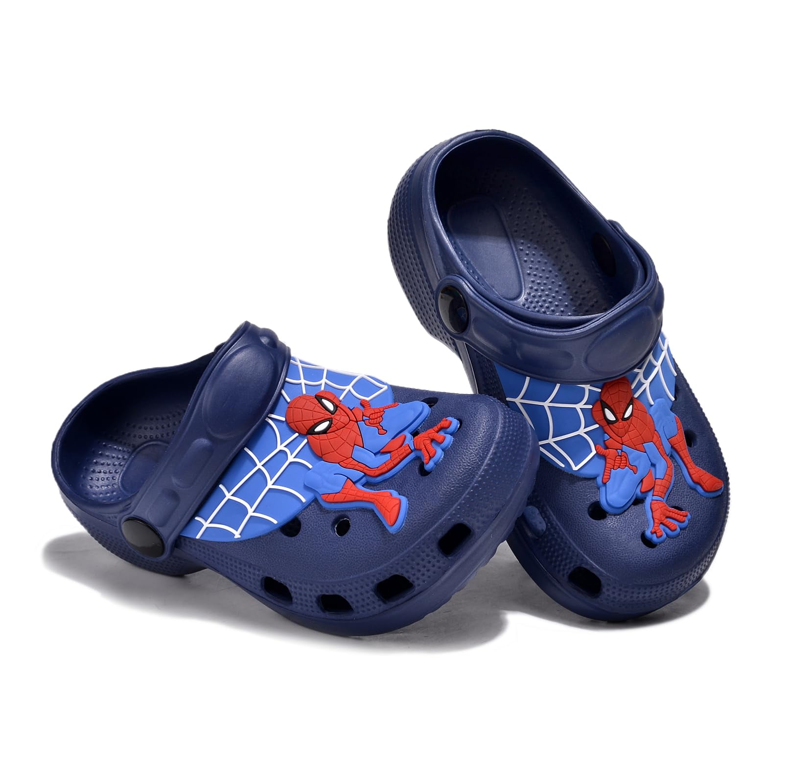 Spider-Man Kids Boys Clogs Cute Cartoon Garden Shoes Slip On Water ...
