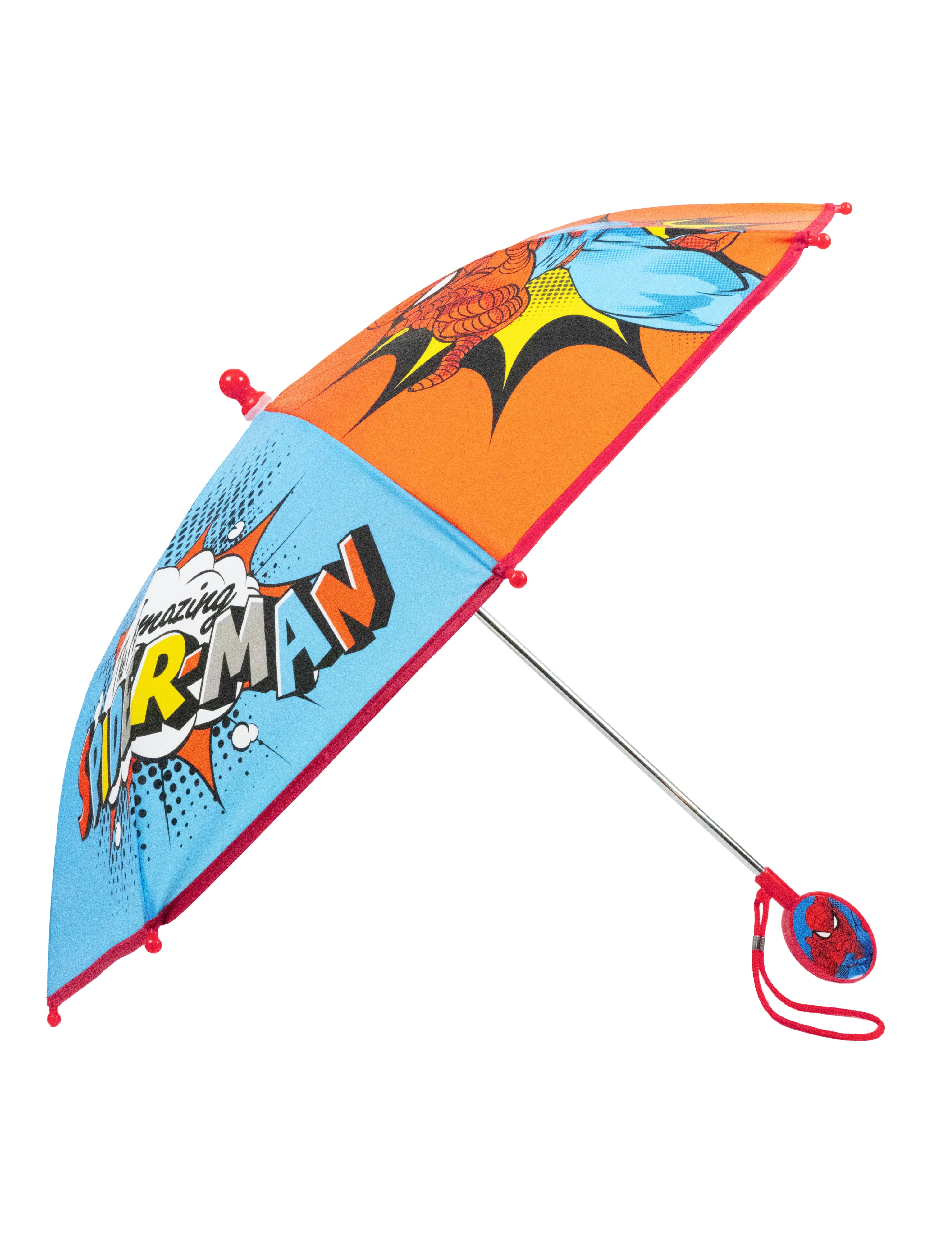 Spider-Man Kids Umbrella, Red - Walmart.com