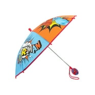 DC Comics Little Boys Batman Umbrella with Character Handle, Age 2-7 ...