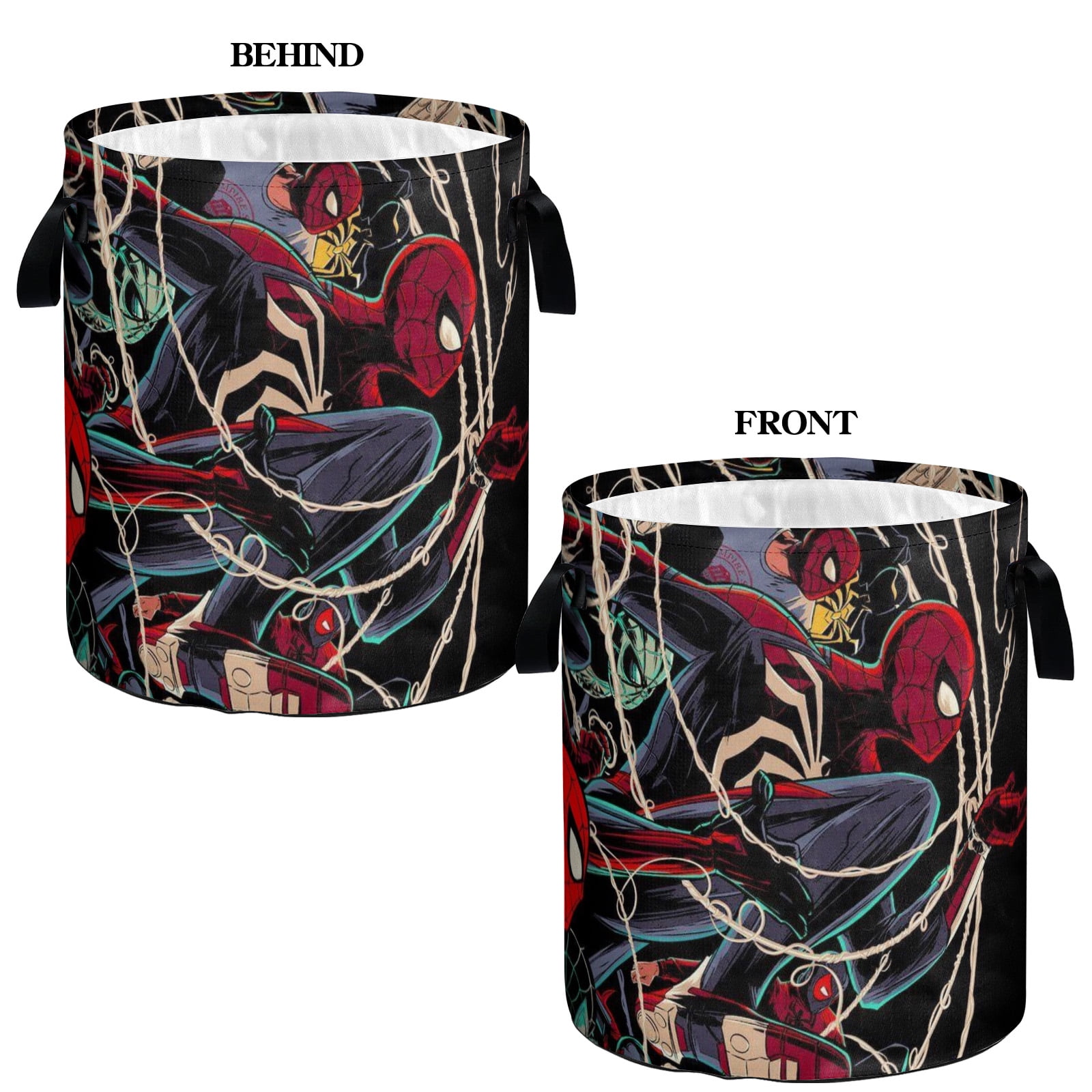 Spider-Man Large Laundry Hamper, Collapsible Laundry Basket With ...