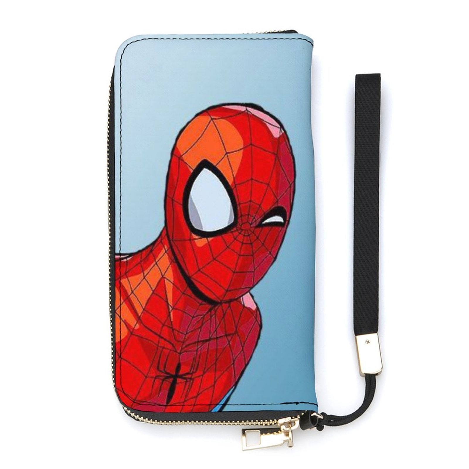 Spider Man Long Wallet Cartoon Daily Card Holder Pocket Wallet ...