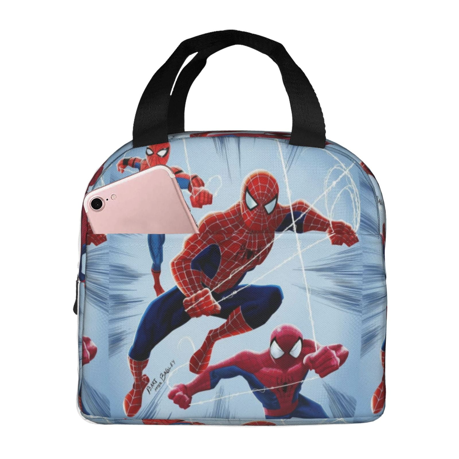 Spider-Man Lunch Box for Women & Men Adult Insulated Lunch Bag,Small ...