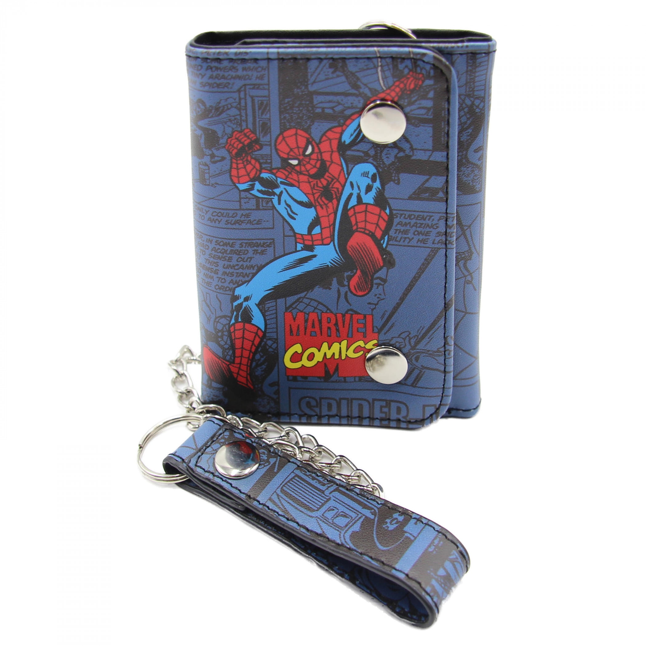 Spider-Man Marvel Comics Origins Chain Wallet - Walmart.com