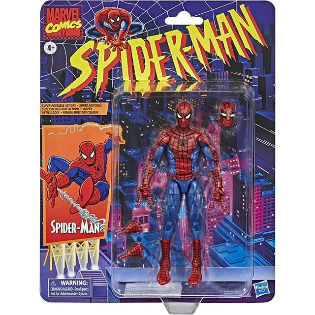 Spider-Man: Marvel Legends Series Cel Shaded Action Figure with 6 ...