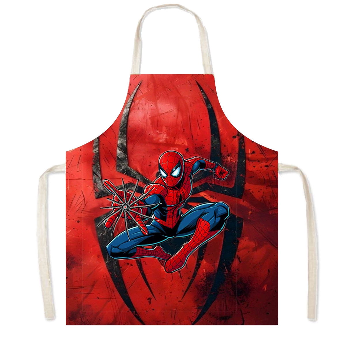 Spider-Man Marvel Movie Peripheral Cool Apron Water-proof Oil-proof ...