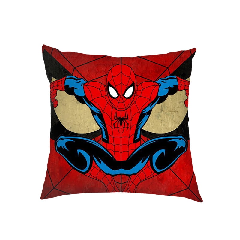 Spider-Man Marvel Movie Peripheral Home Sofa Pillow Cover Bedside ...