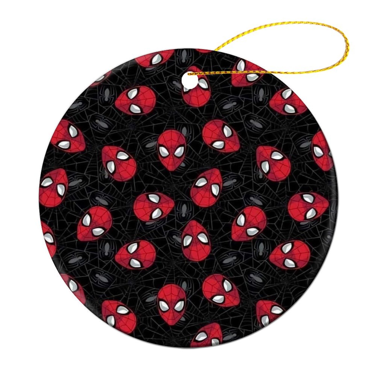 Spider-Man Mask Christmas Ornament,Farmhouse Christmas Tree Holiday ...