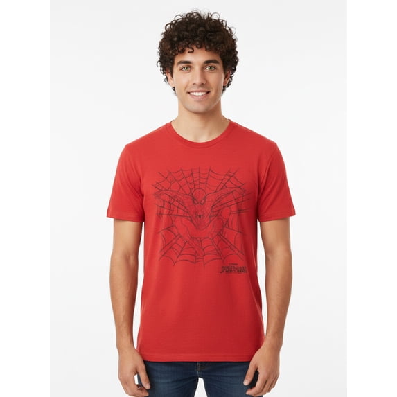 Spider-Man Men's and Big Men's Graphic Tee, Sizes S-3XL - Walmart.com