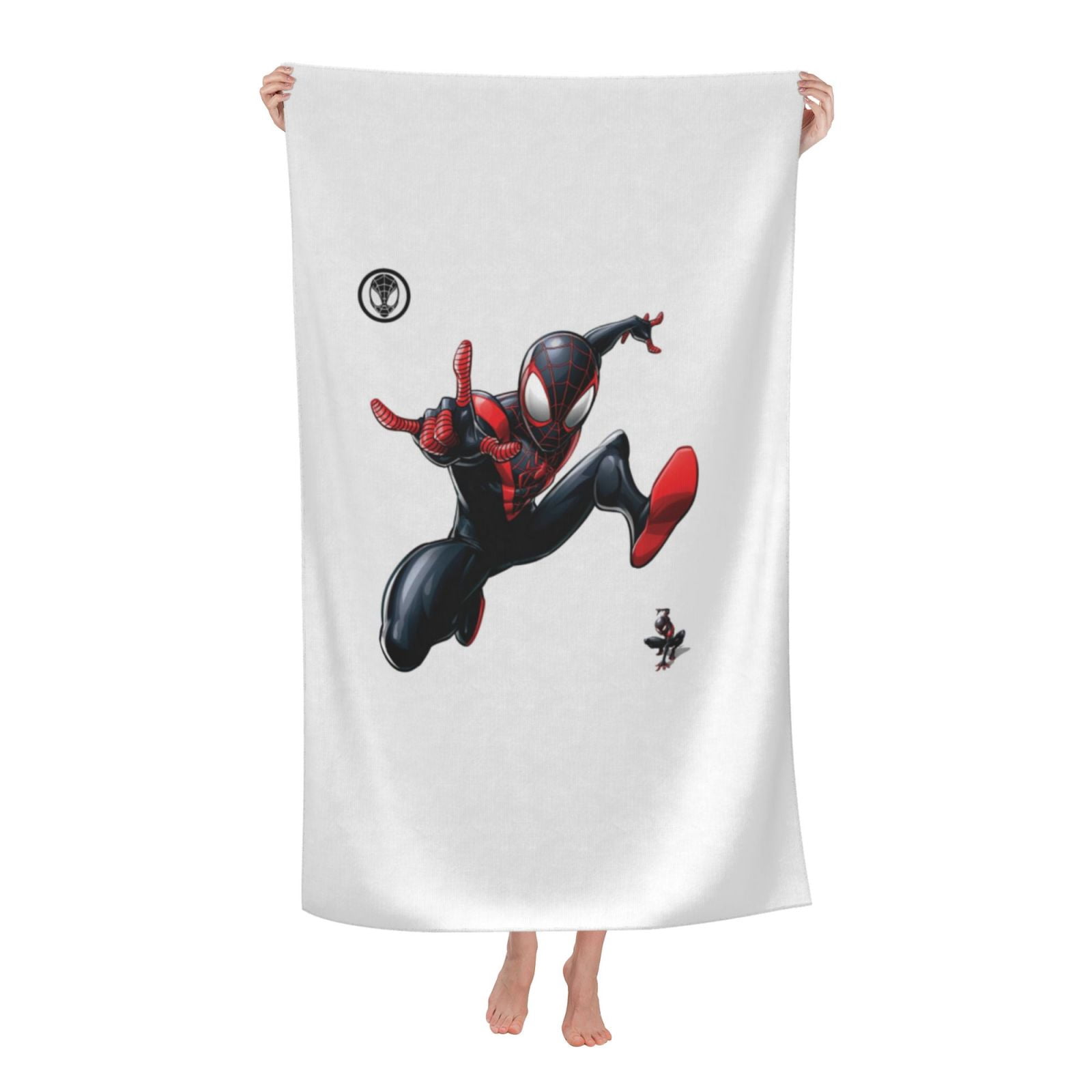 Spider-Man Miles Morales Bath Towels,Spider-Man Miles Morales Beach ...