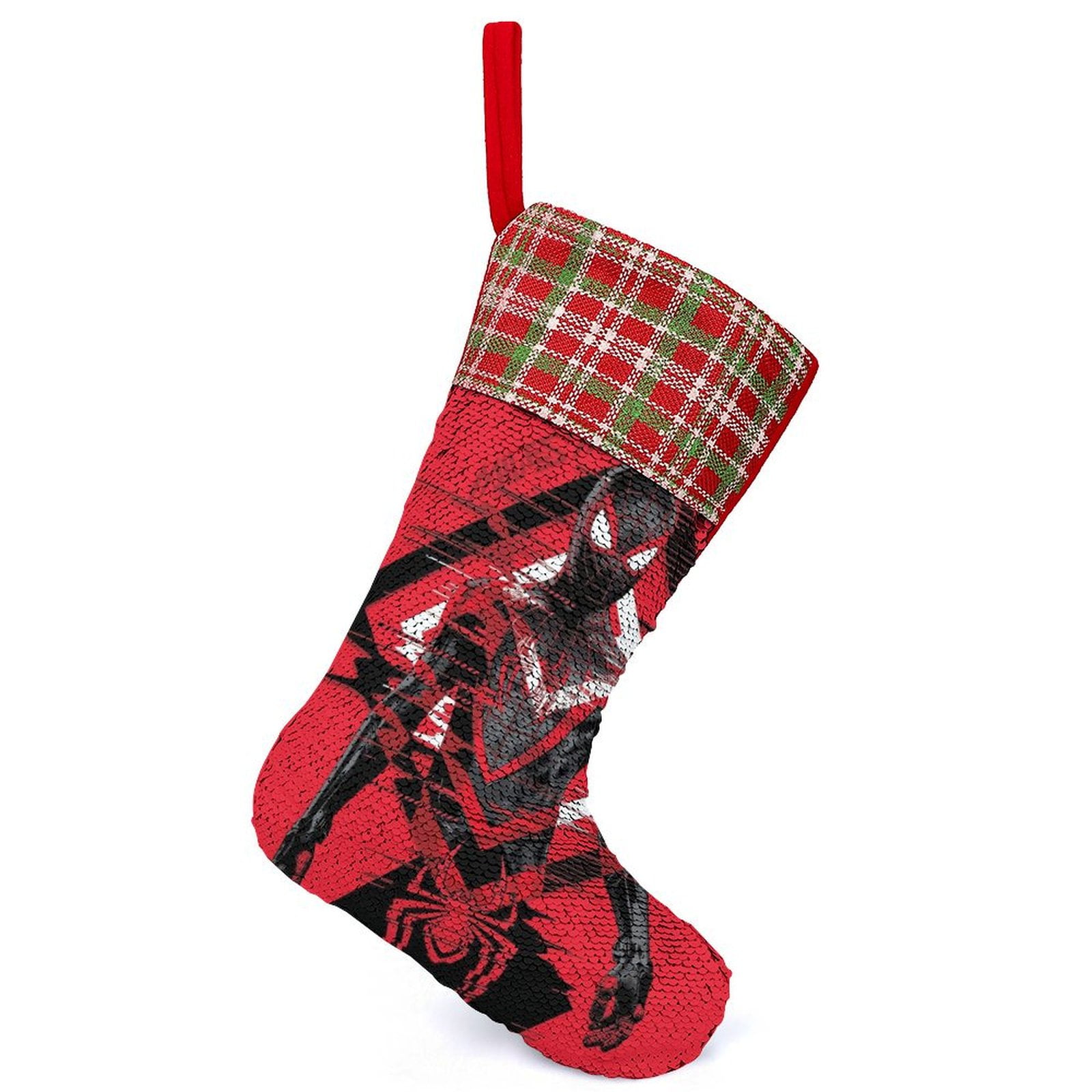Spider-Man,Miles Morales Christmas Stockings,Reversible Color Changing ...