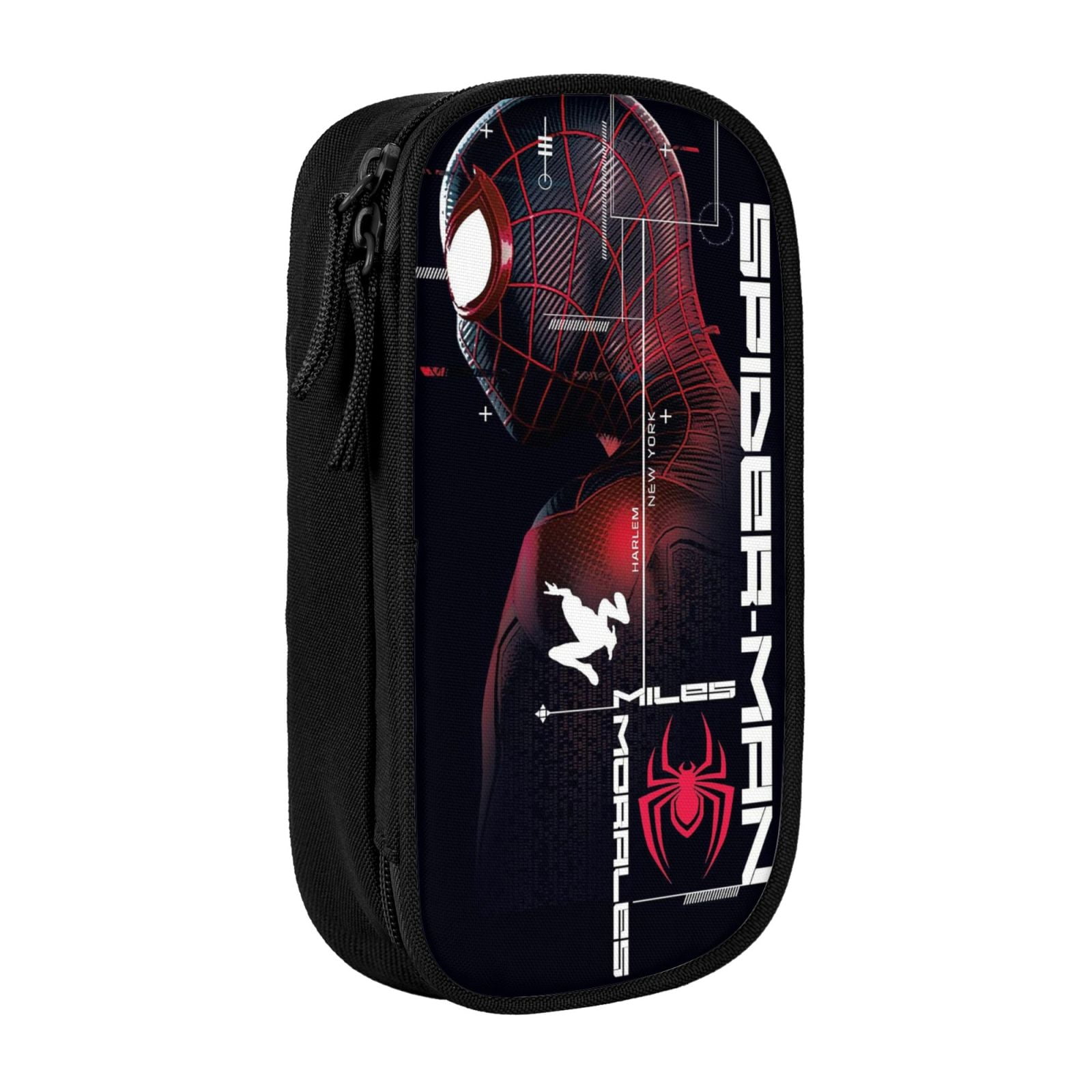 Spider-Man Miles Morales Double Layer Large Capacity Pencil Bag with ...
