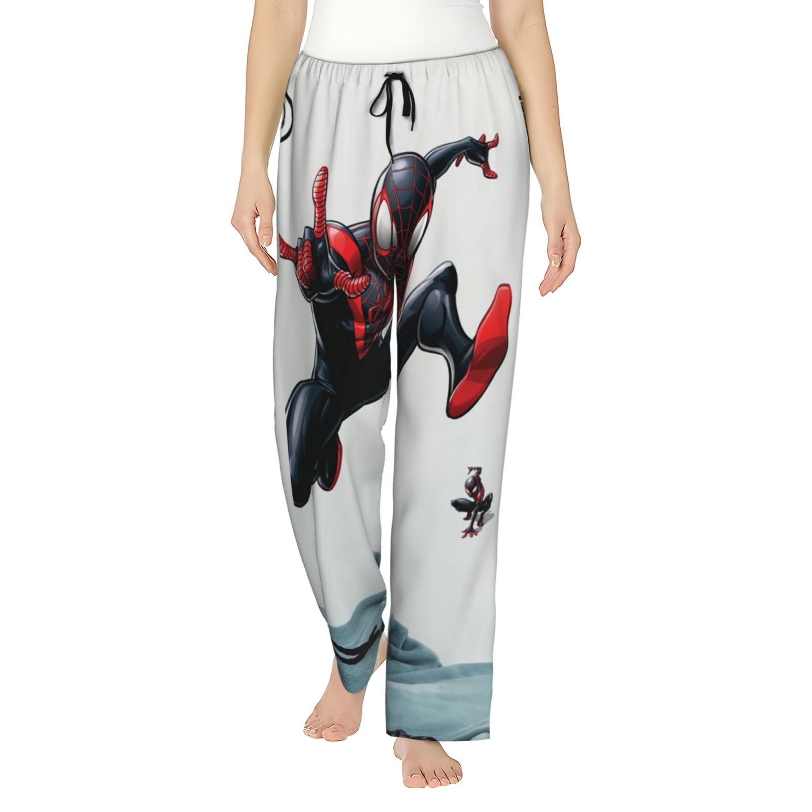 Spider-Man Miles Morales Women'S Pajama Pants，Soft Pajama Pants For ...