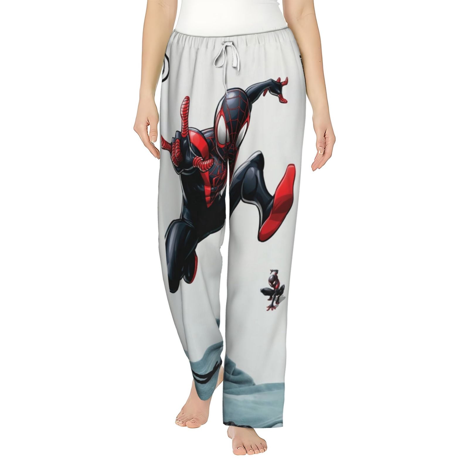 Spider-Man Miles Morales Women'S Pajama Pants，Soft Pajama Pants For ...
