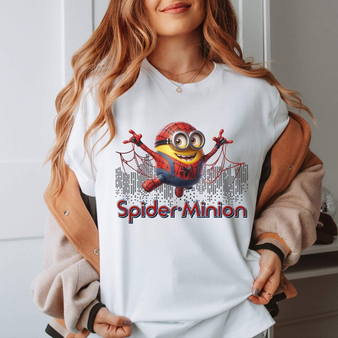 Spider-Man Minion shirt, Minions shirt Funny Shirt - Walmart.com