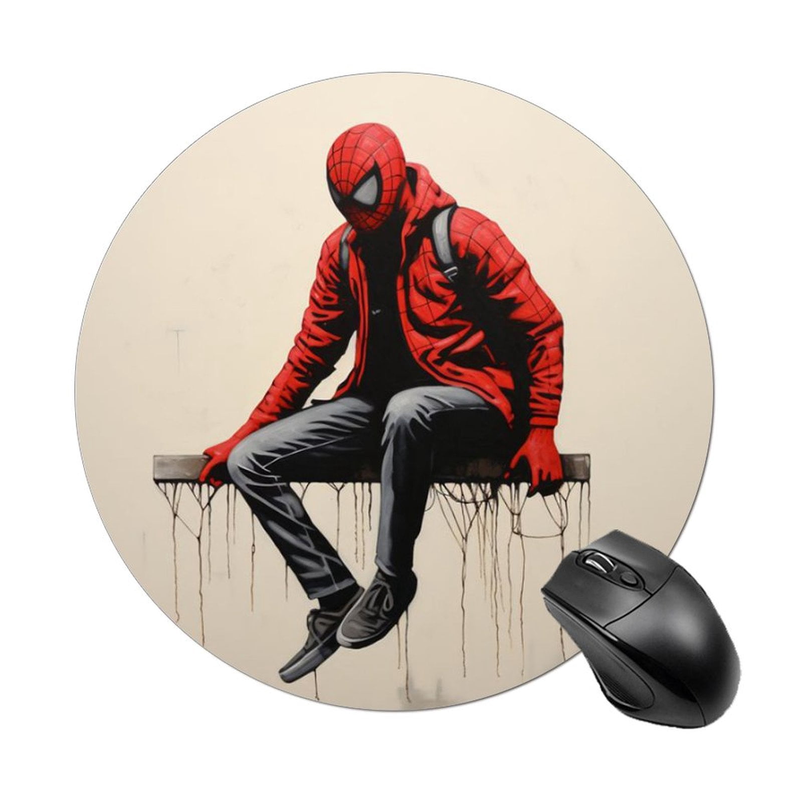 Spider Man Mouse Pad Anime for Office Desk Computer Desk Gaming Room ...