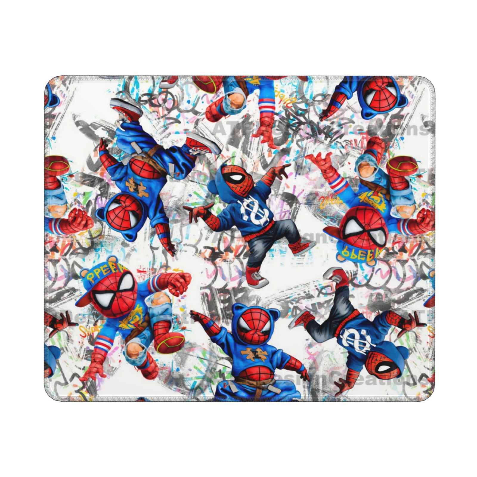 Spider-Man Mouse Pad,Office Computer Mouse Pad with Stitched Edges,Non ...