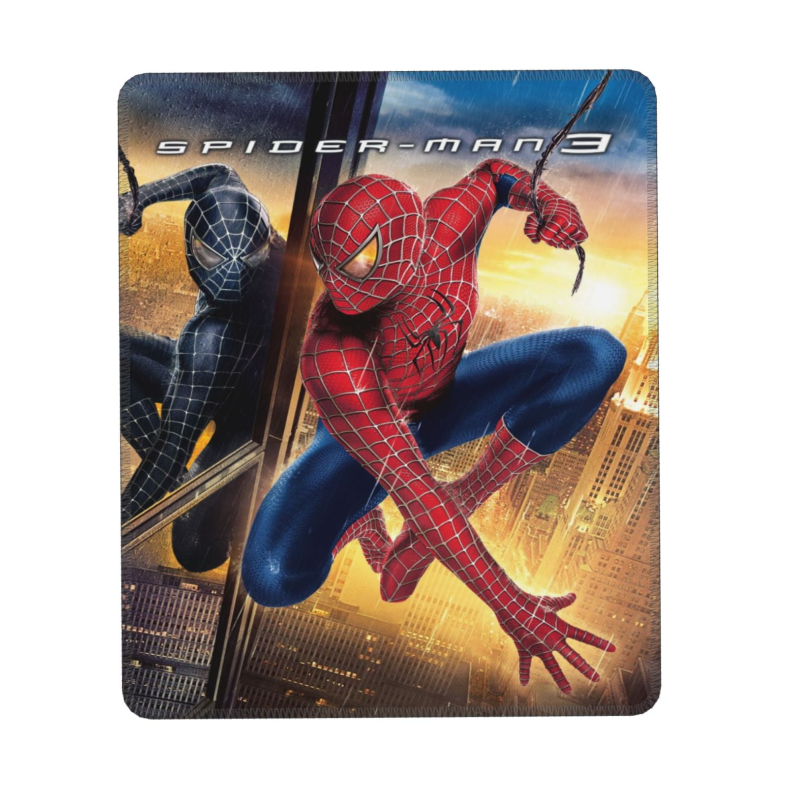 Spider-Man Mouse Pad, Square Mousepads with Stitched Edge, Computer ...