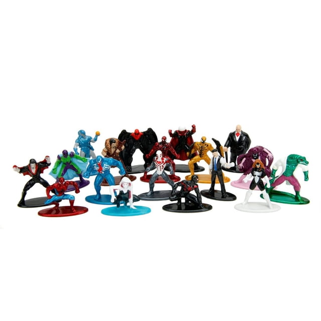 Spider-Man Nano Figs 18PK - Jada toys point-of-sale - Walmart Business ...