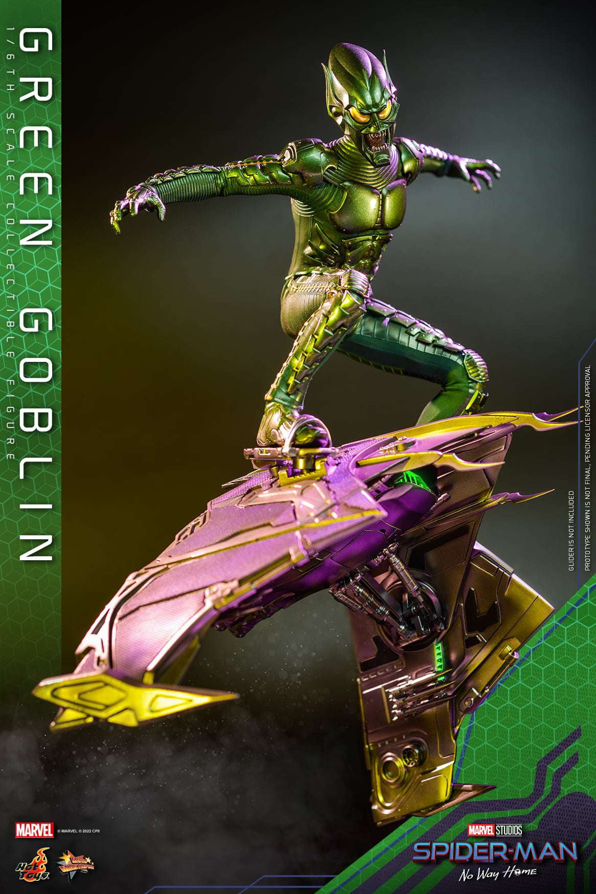 Marvel: Spider-Man No Way Home Green Goblin Action Figure, (12 Inch ...