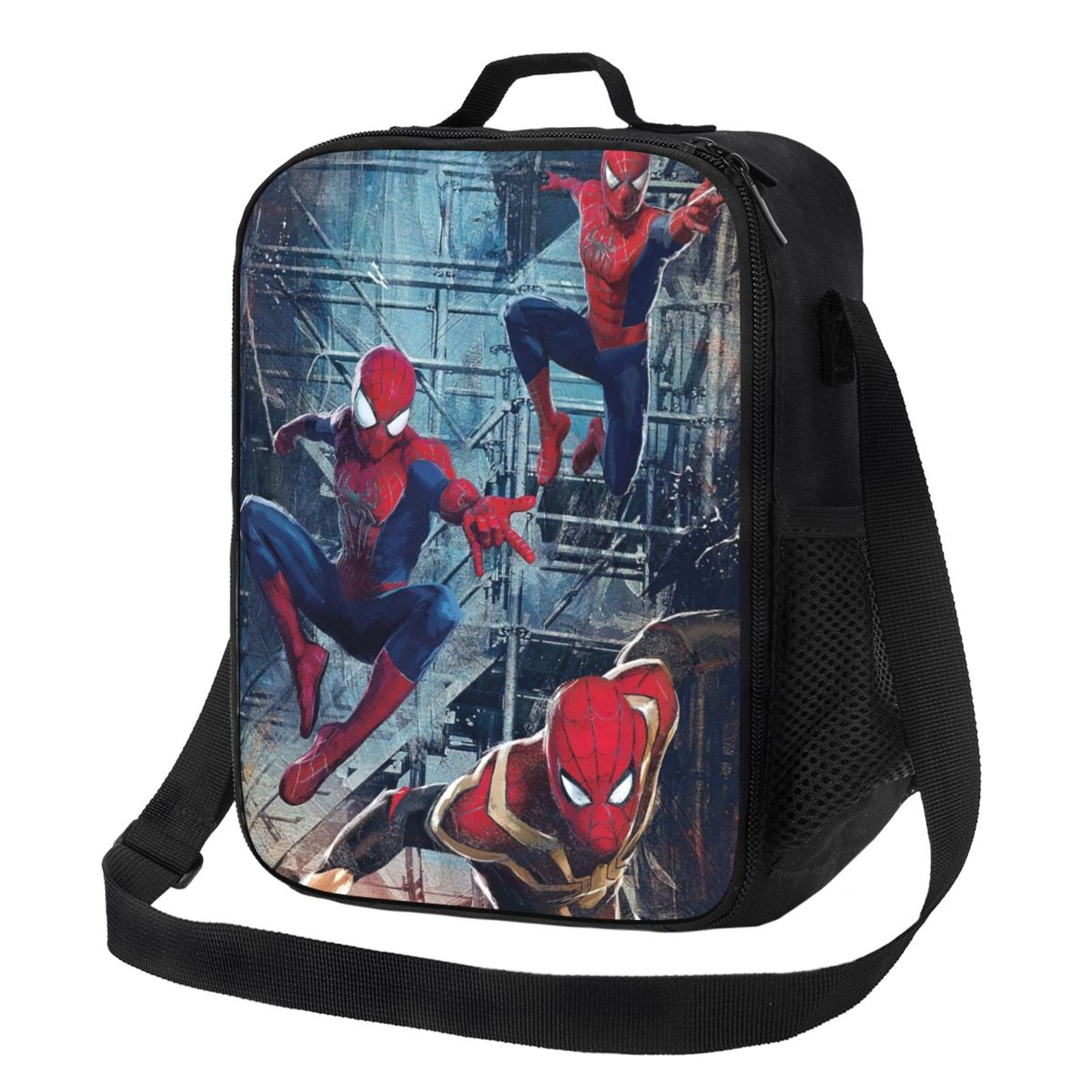 Spider-Man,No Way Home Crossbody Lunch Bag Portable Leakproof Reusable ...