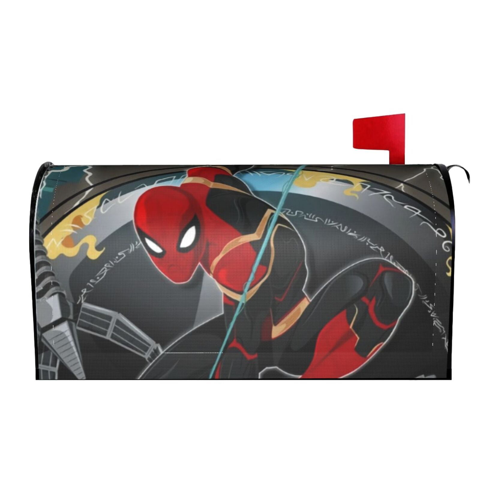 Spider-Man No Way Home Poster Lock Screen Cartoon Character Mailbox ...