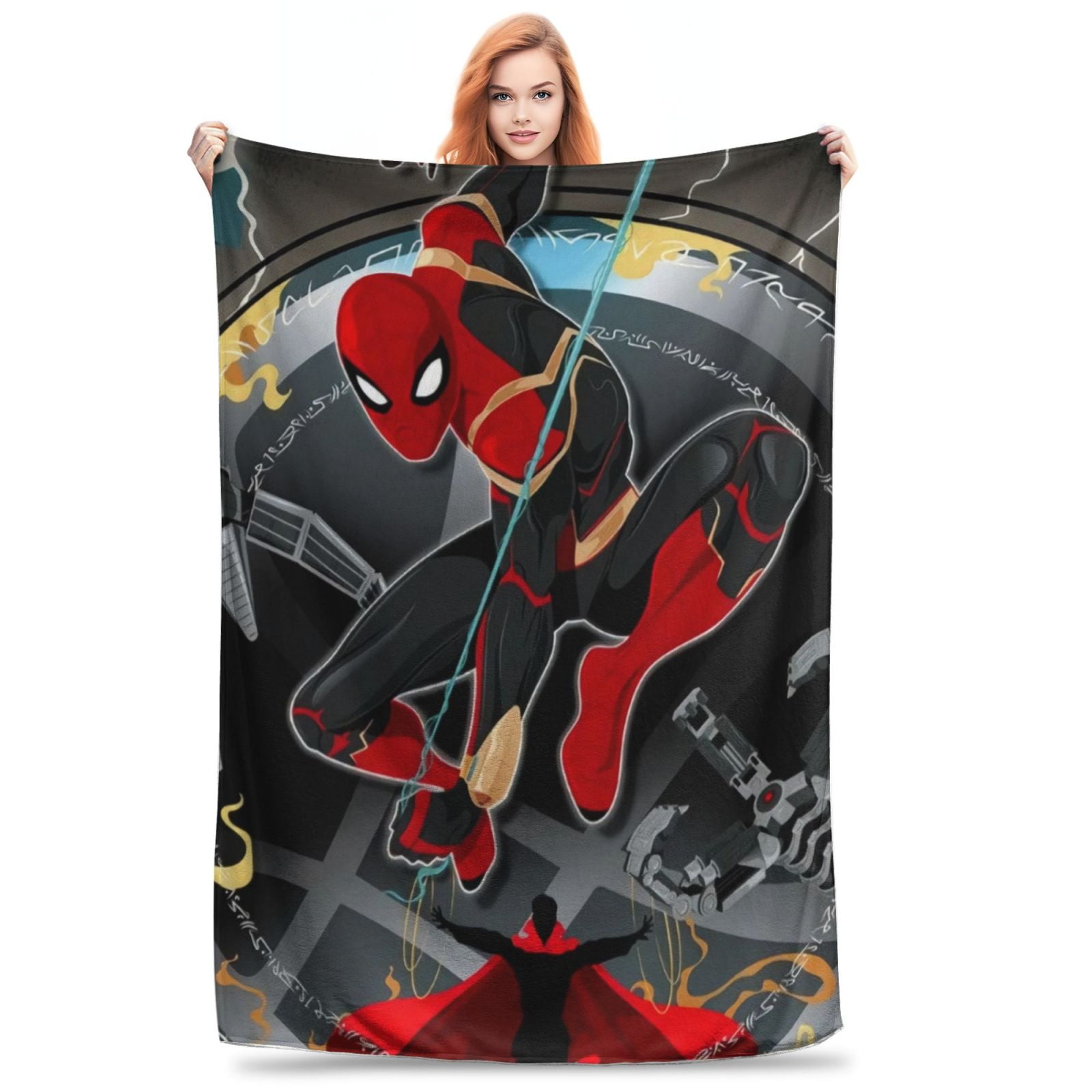 Spider-Man No Way Home poster lock screen Blanket Super Soft Throw ...