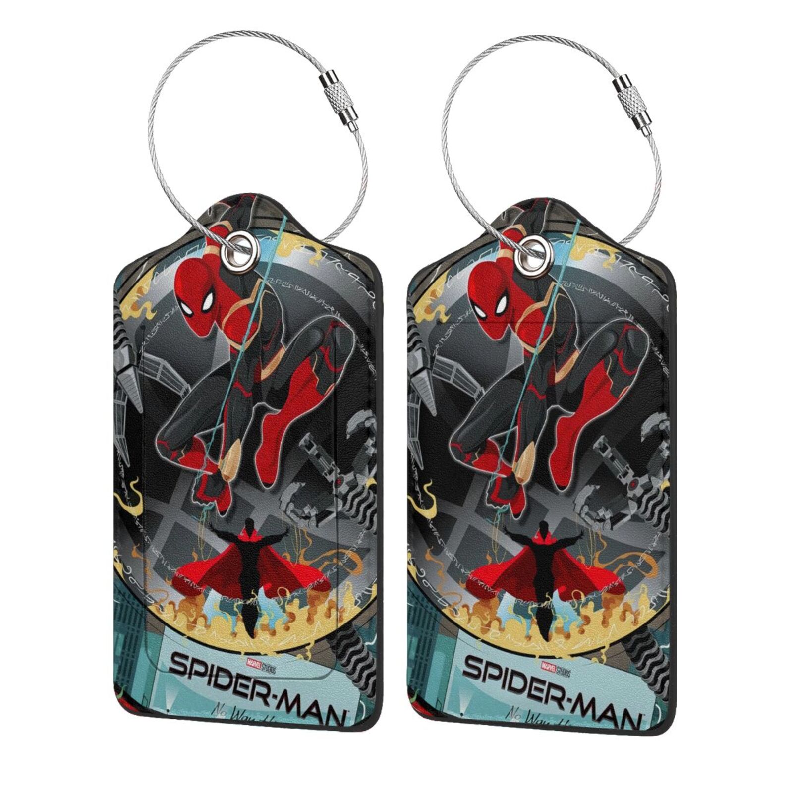 Spider-Man No Way Home poster lock screen Luggage Tags for Suitcases ...