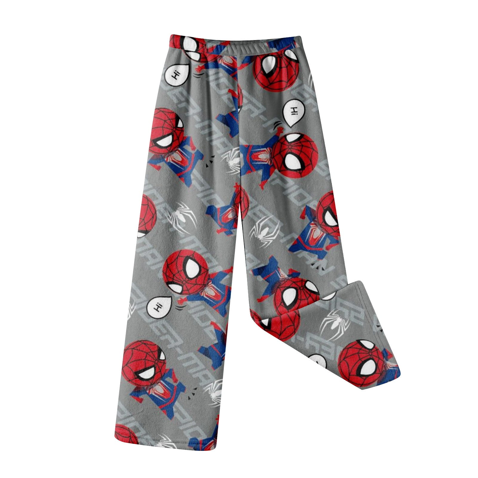 Spider-Man Pajama Pants for Women Girls Cute Cartoon Cat Spider Pjs ...
