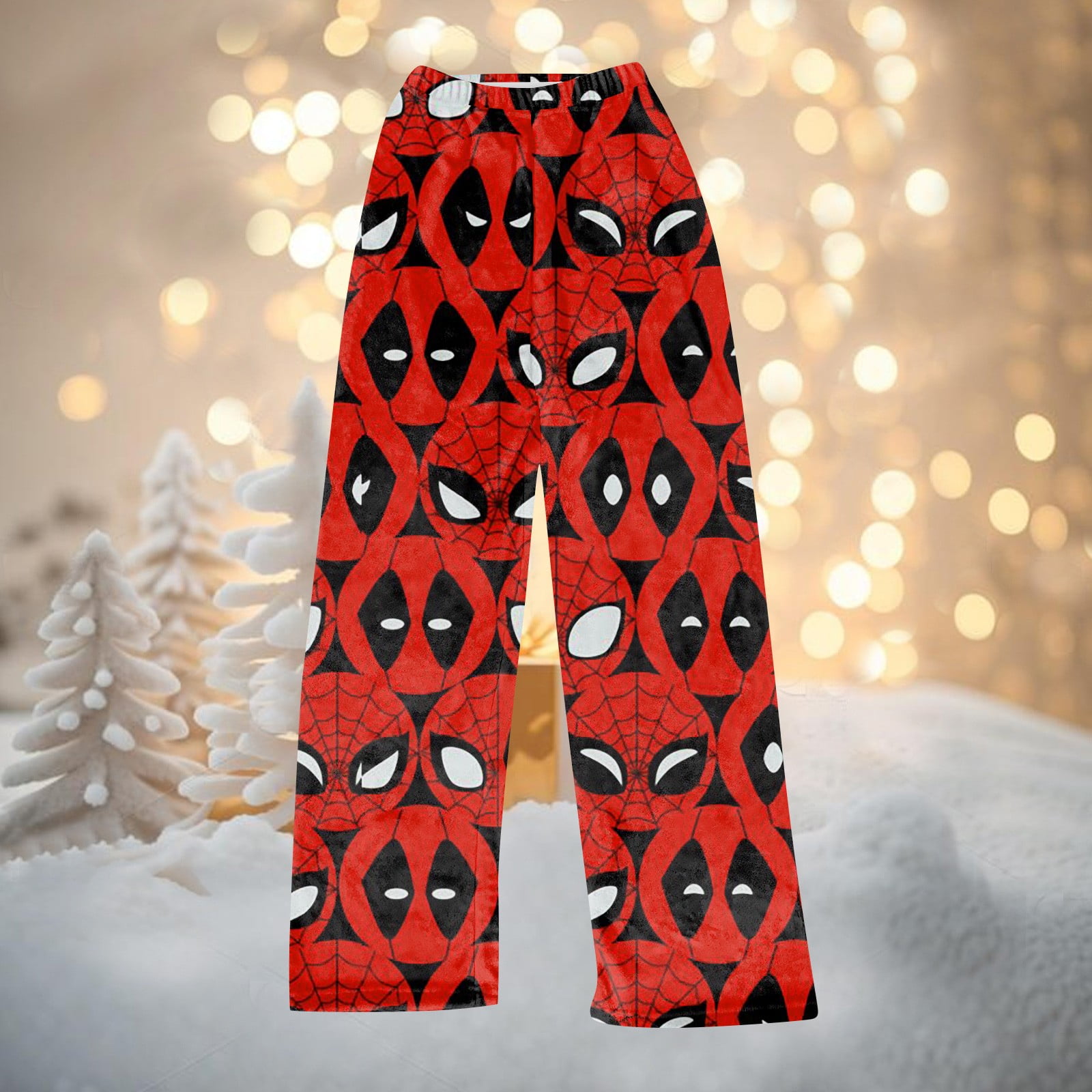 Spider-Man Pajama Pants for Women Girls Cute Cartoon Cat Spider Pjs ...