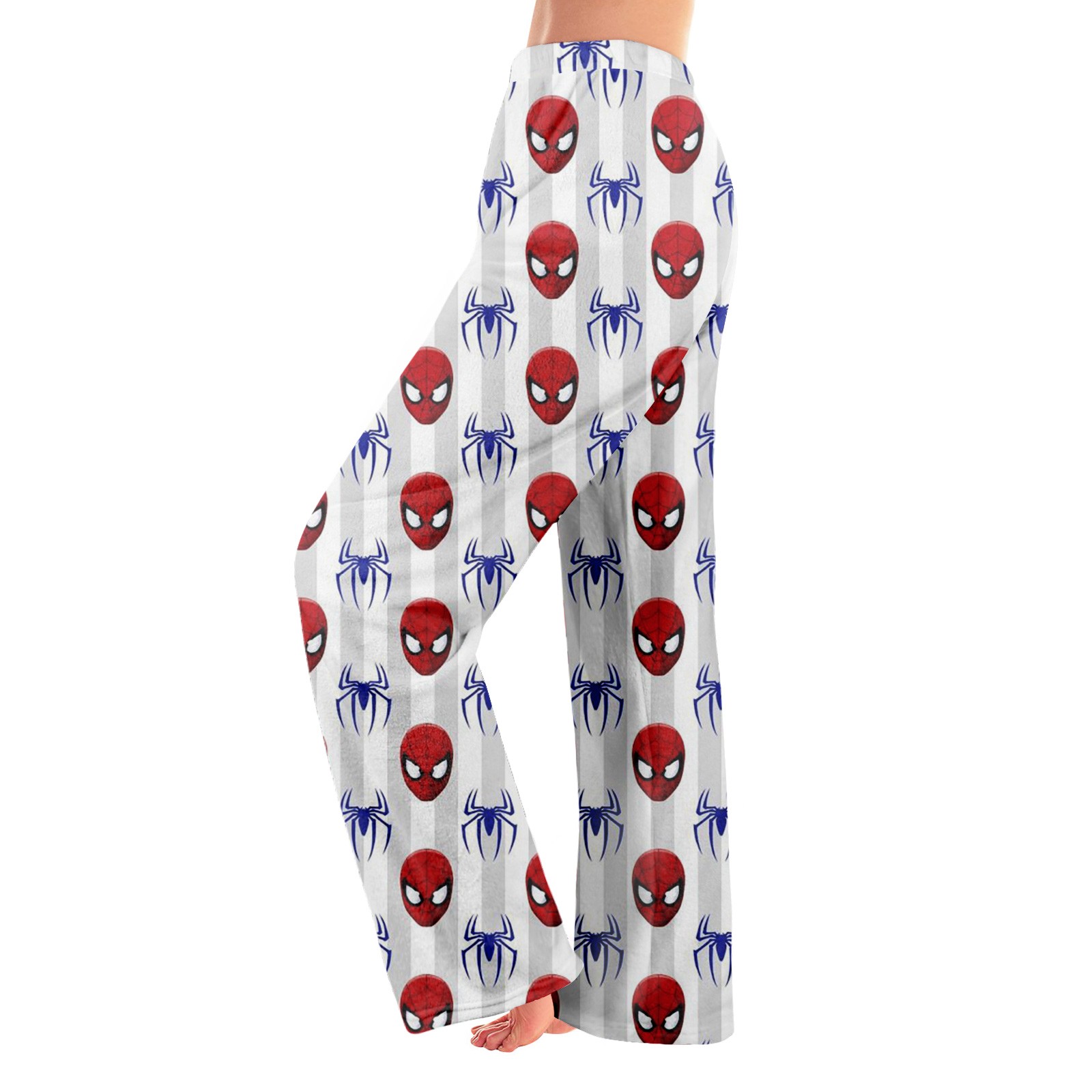 Spider-Man Pajama Pants for Women Girls Cute Cartoon Cat Spider Pjs ...