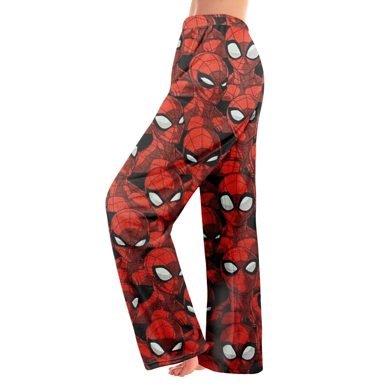 Spider-Man Pajama Pants for Women Girls Cute Cartoon Cat Spider Pjs ...
