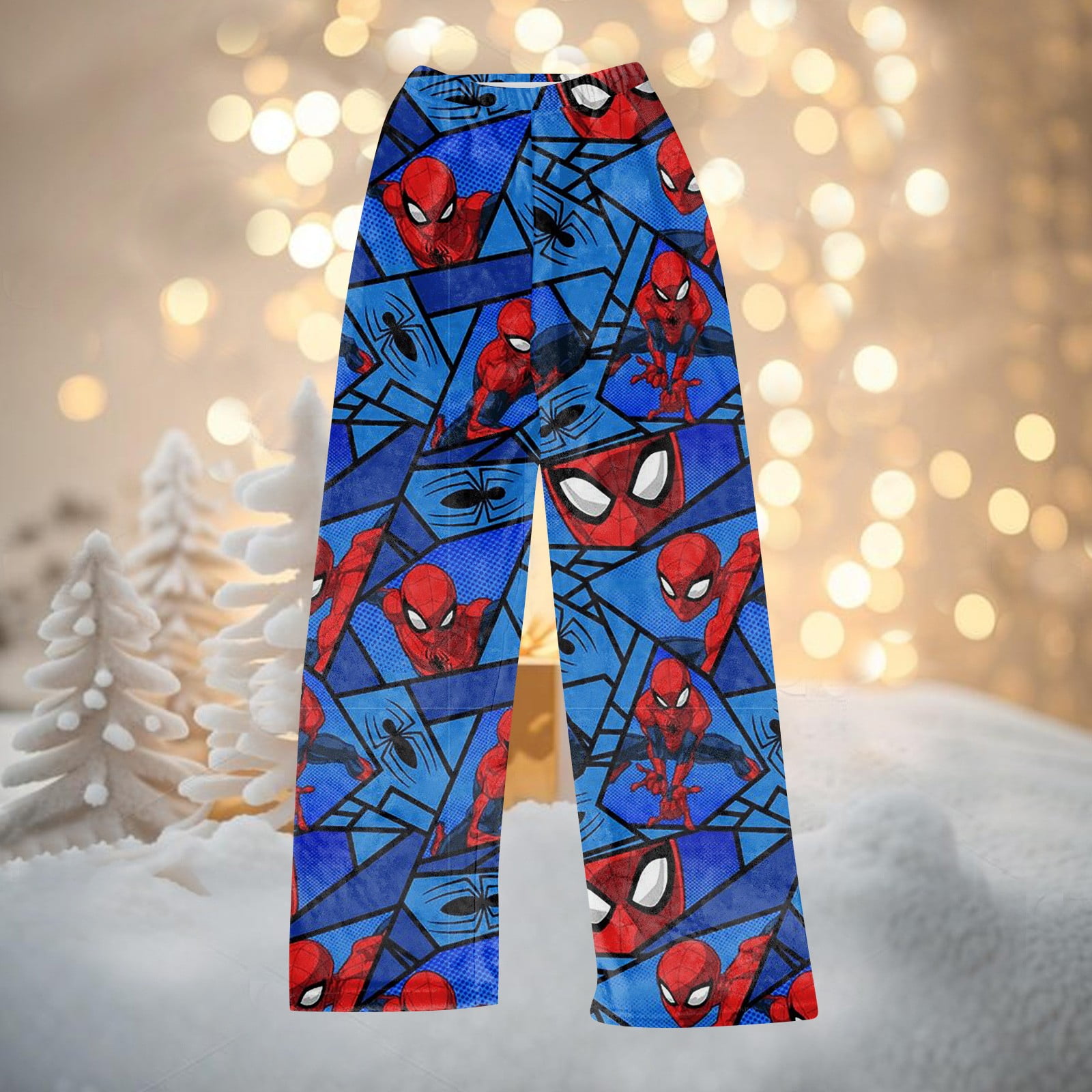 Spider-Man Pajama Pants for Women Girls Cute Cartoon Cat Spider Pjs ...