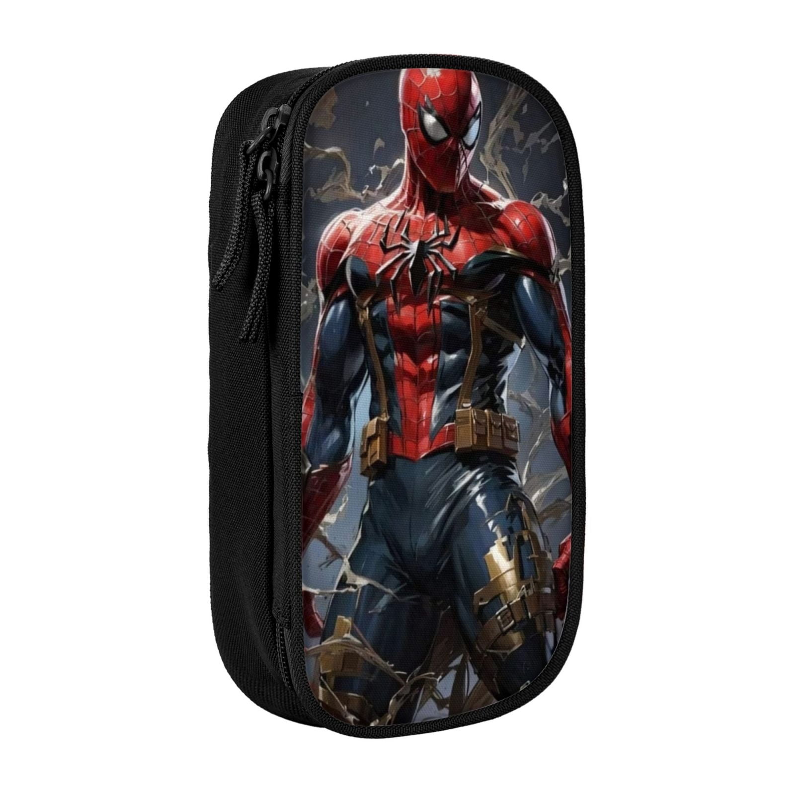 Spider-Man Pencil Case,Big Capacity Pencil Pouch Stationery Pen Bag ...