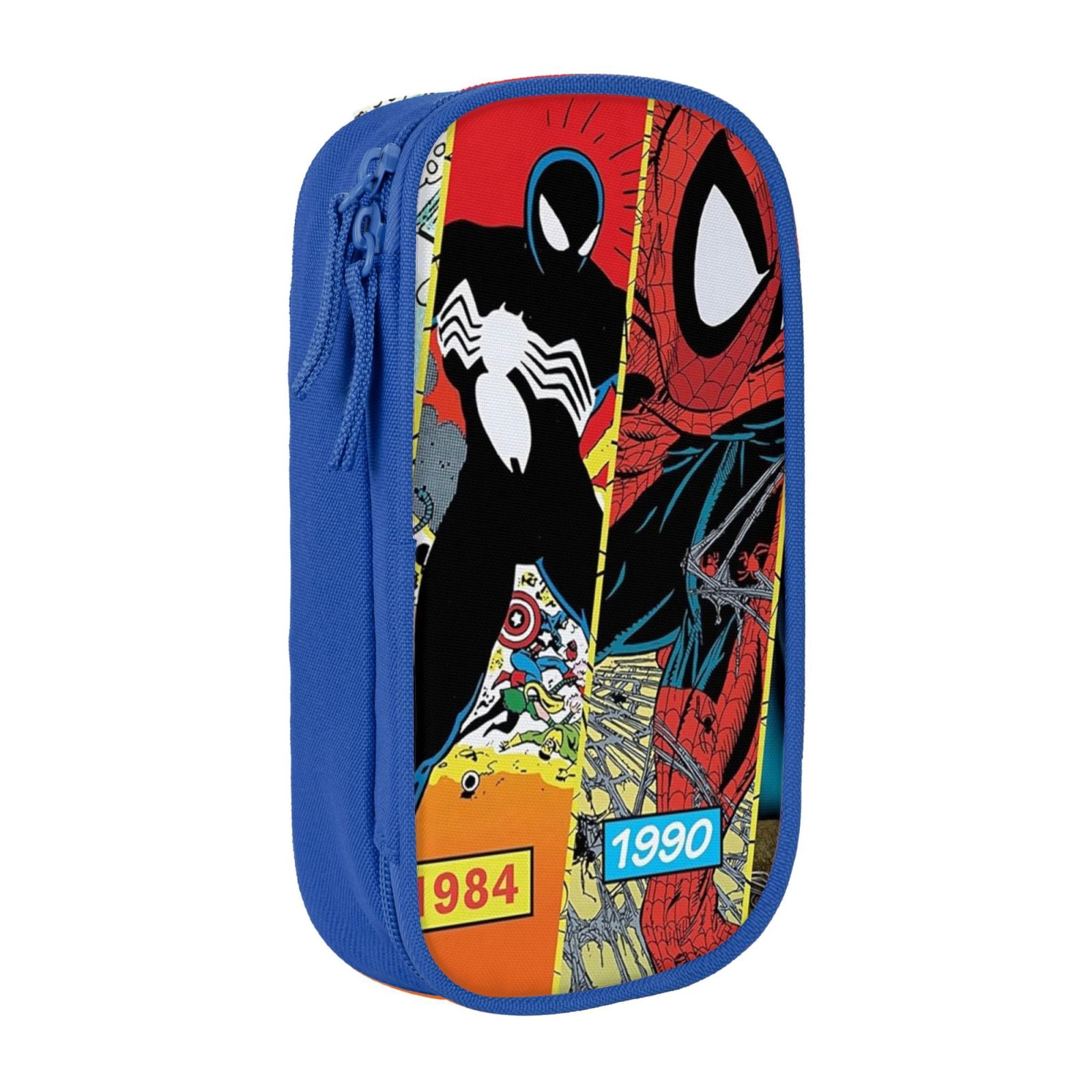 Spider-Man Pencil Case,Big Capacity Pencil Pouch Stationery Pen Bag ...