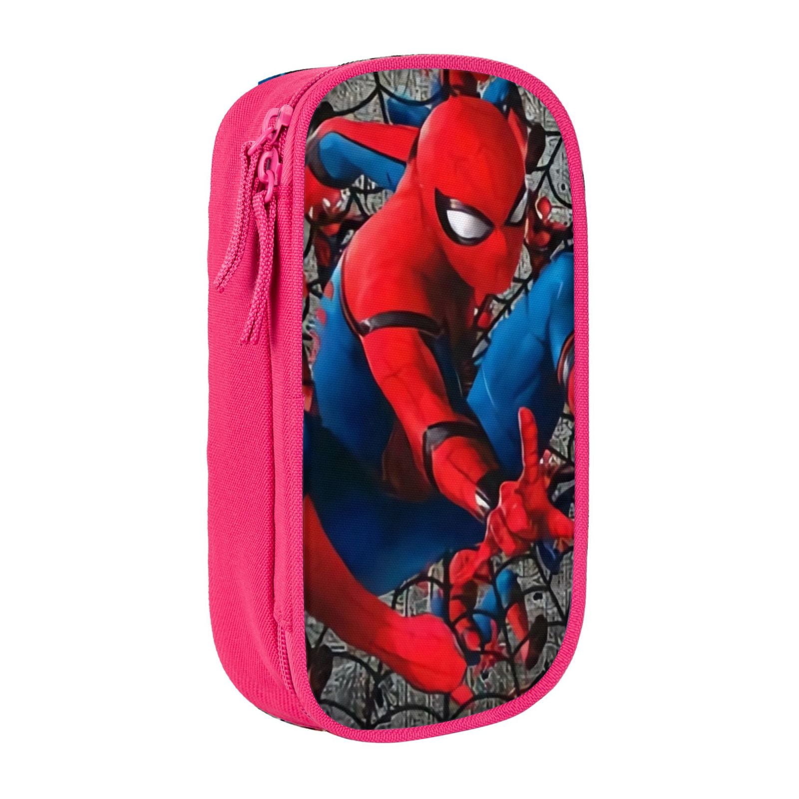 Spider-Man Pencil Case,Big Capacity Pencil Pouch Stationery Pen Bag ...