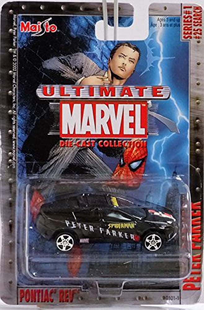 Spider-Man Peter Parker Ultimate Marvel Pontiac Rev Series #1 #25 ...