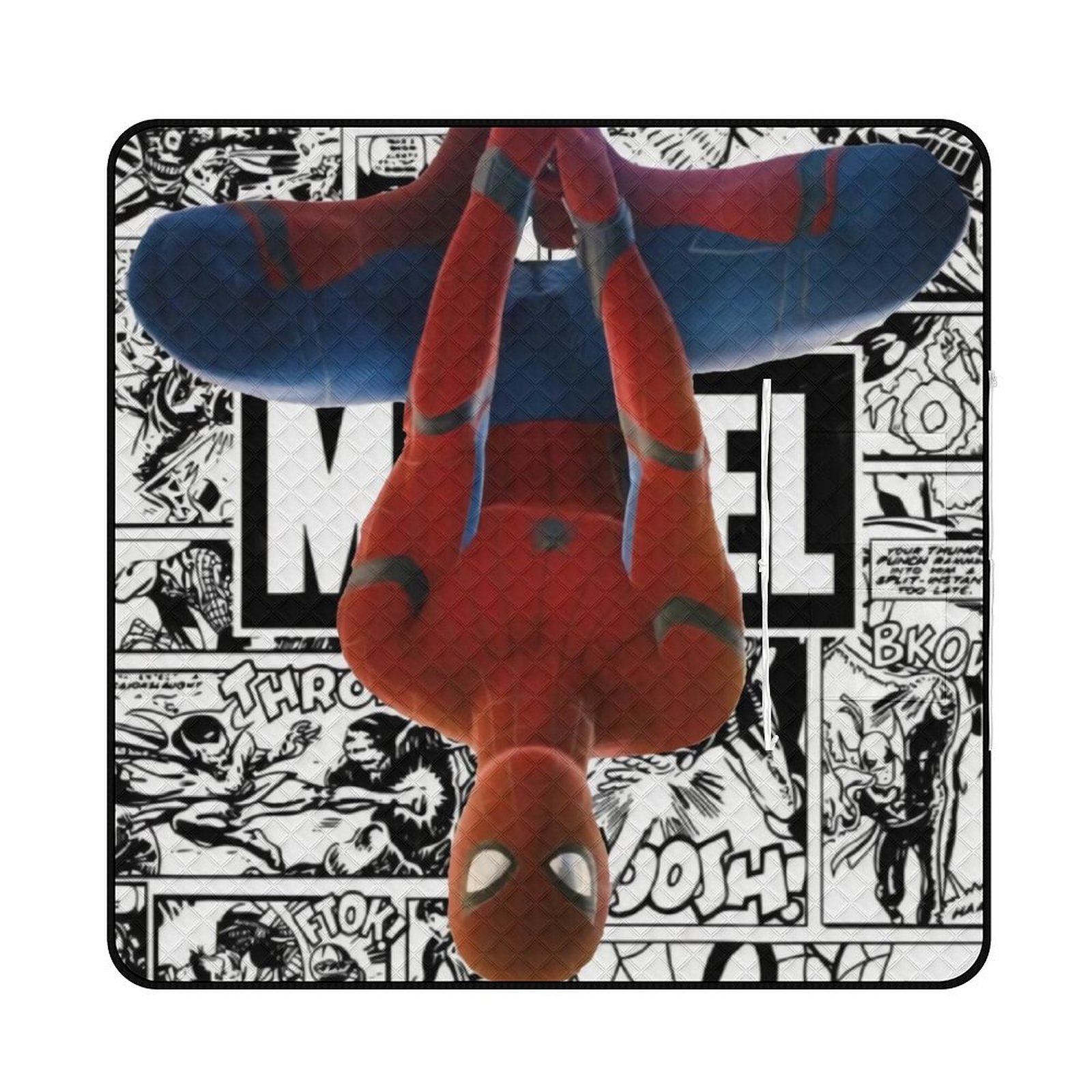 Spider-Man Picnic Blankets 78x78 Beach Blanket Waterproof Sandproof ...