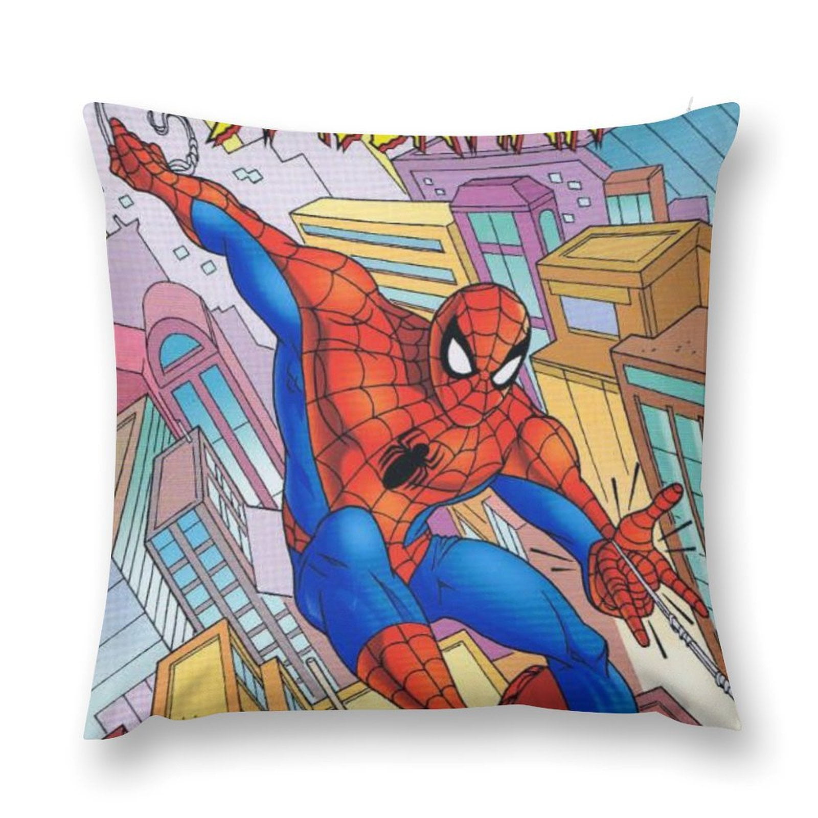 Spider Man Pillowcase Cartoon Anime for Living Room Bedroom Office 16 ...