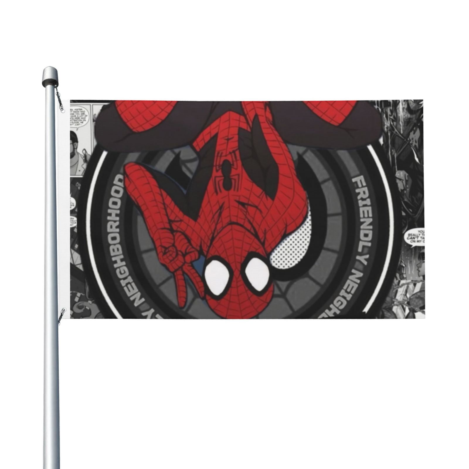 Spider-Man Poster365 3x5ft Face Flag Fade Proof Holiday Fall Flag ...