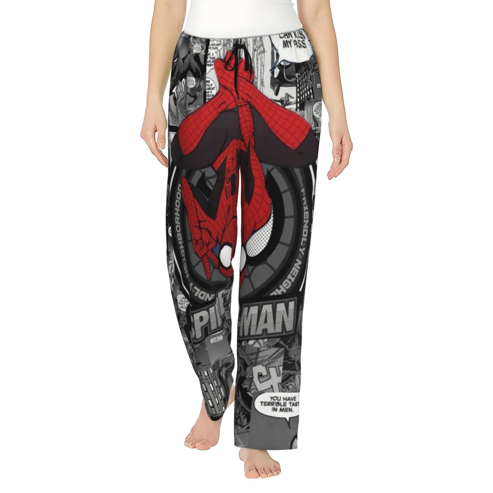 Spider-Man Poster365 Women'S Pajama Pants，Soft Pajama Pants For ...